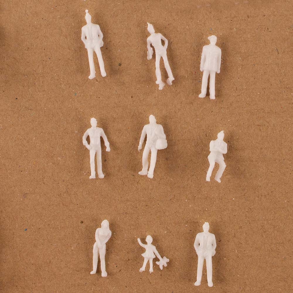 1:100 size Scale Model Figures - Assorted pack of 100 - Seawhite of ...